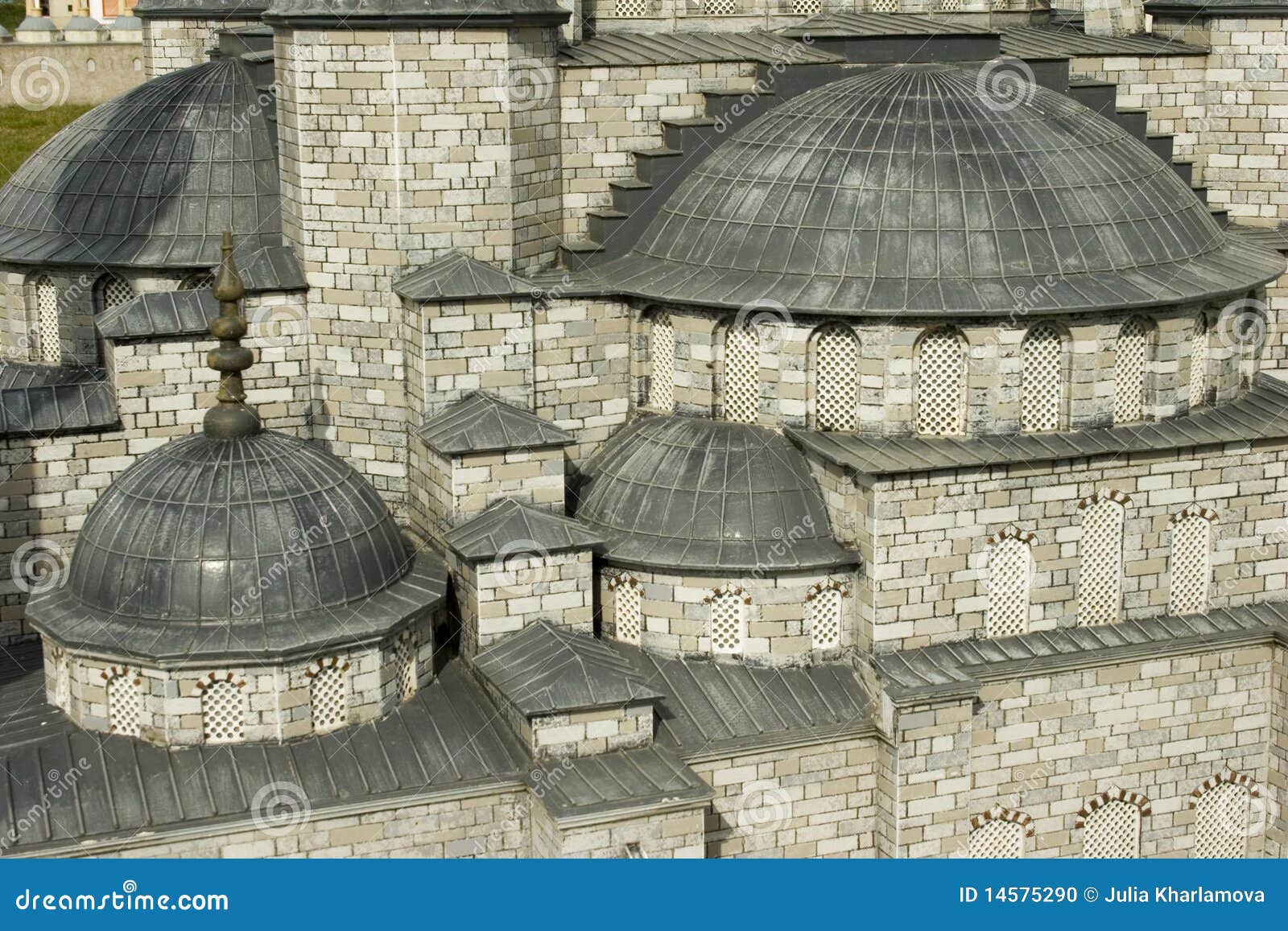 Blue mosque closeup stock photo. Image of islam, dome - 14575290