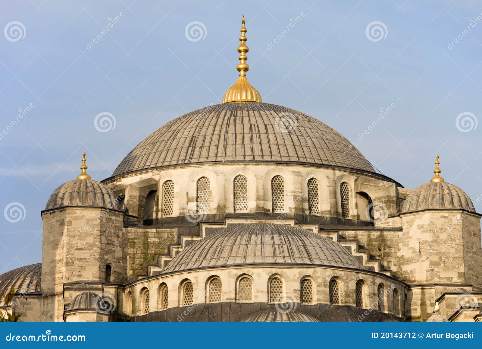 Blue Mosque Dome stock photo. Image of historic, ahmet - 20143712