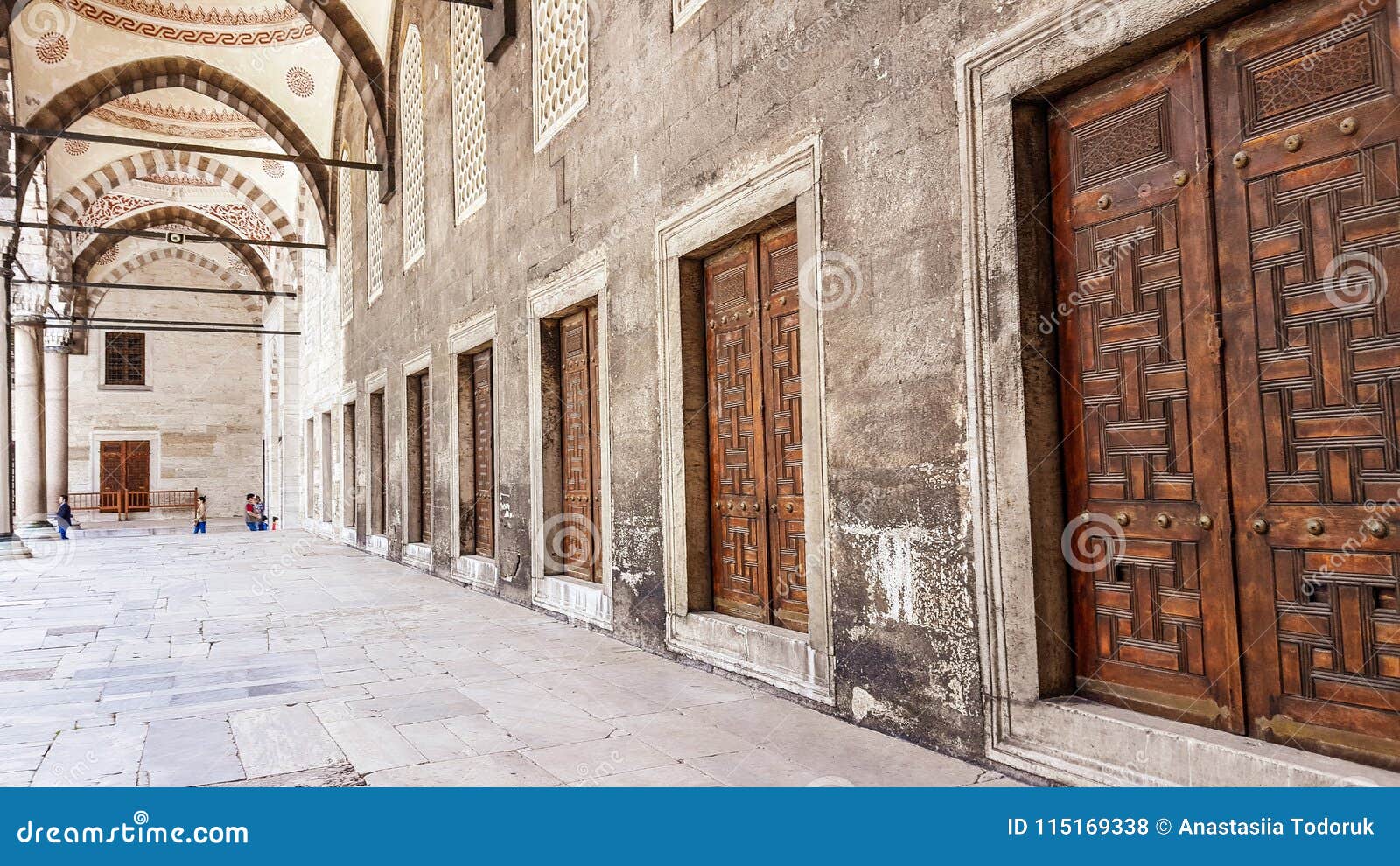 Doors stock photo. Image of doors, architecture, mosque - 115169338