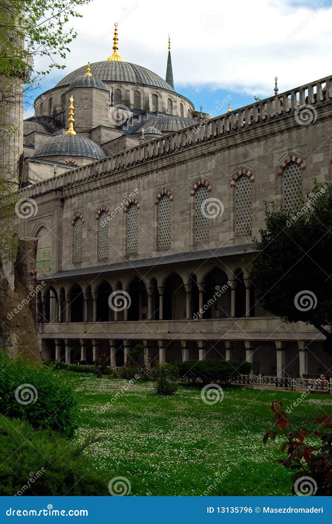 Blue Mosque I stock photo. Image of sultanahmet, dome - 13135796