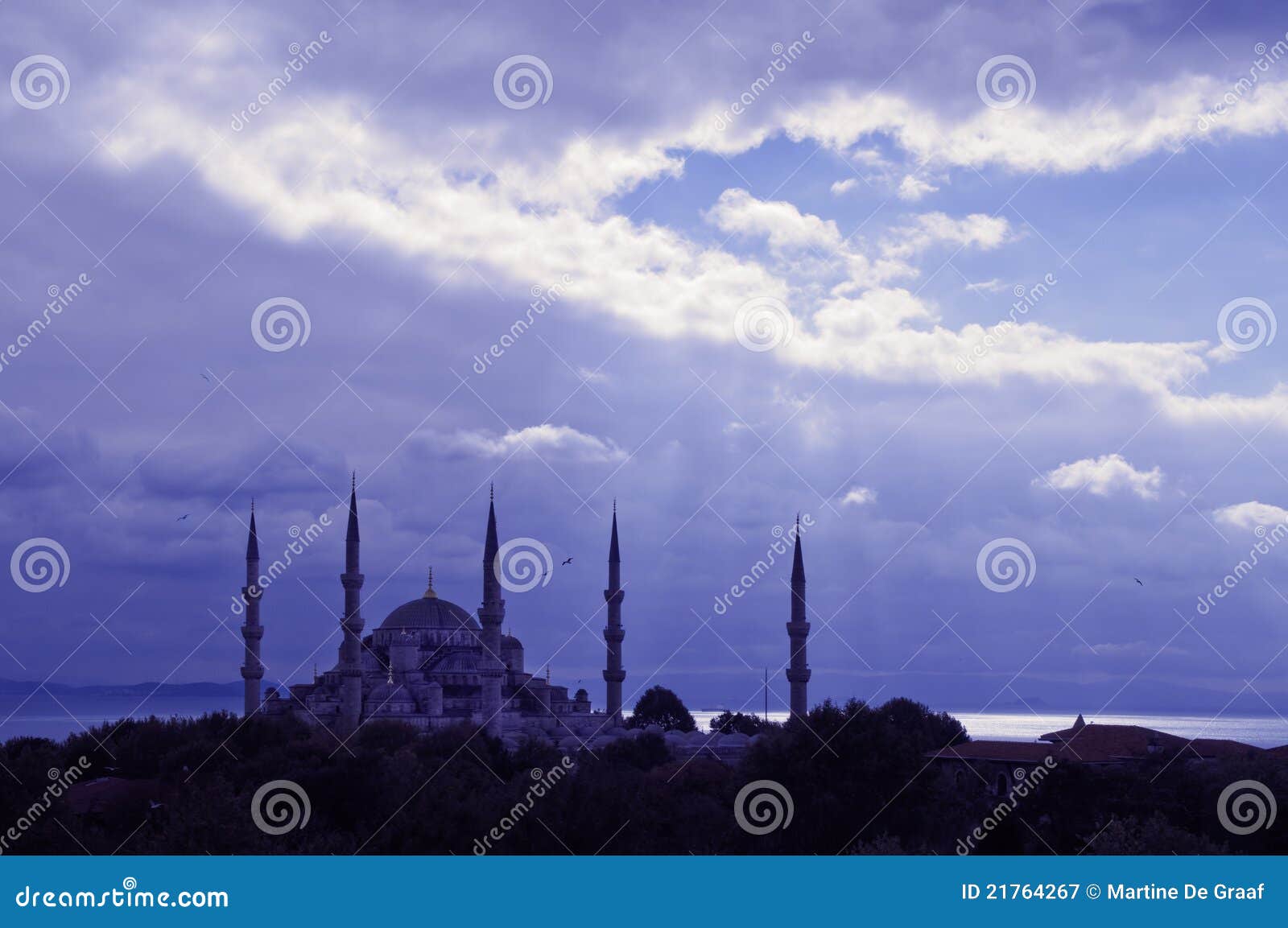 Blue Mosque Istanbul stock image. Image of eastern, beautiful - 21764267