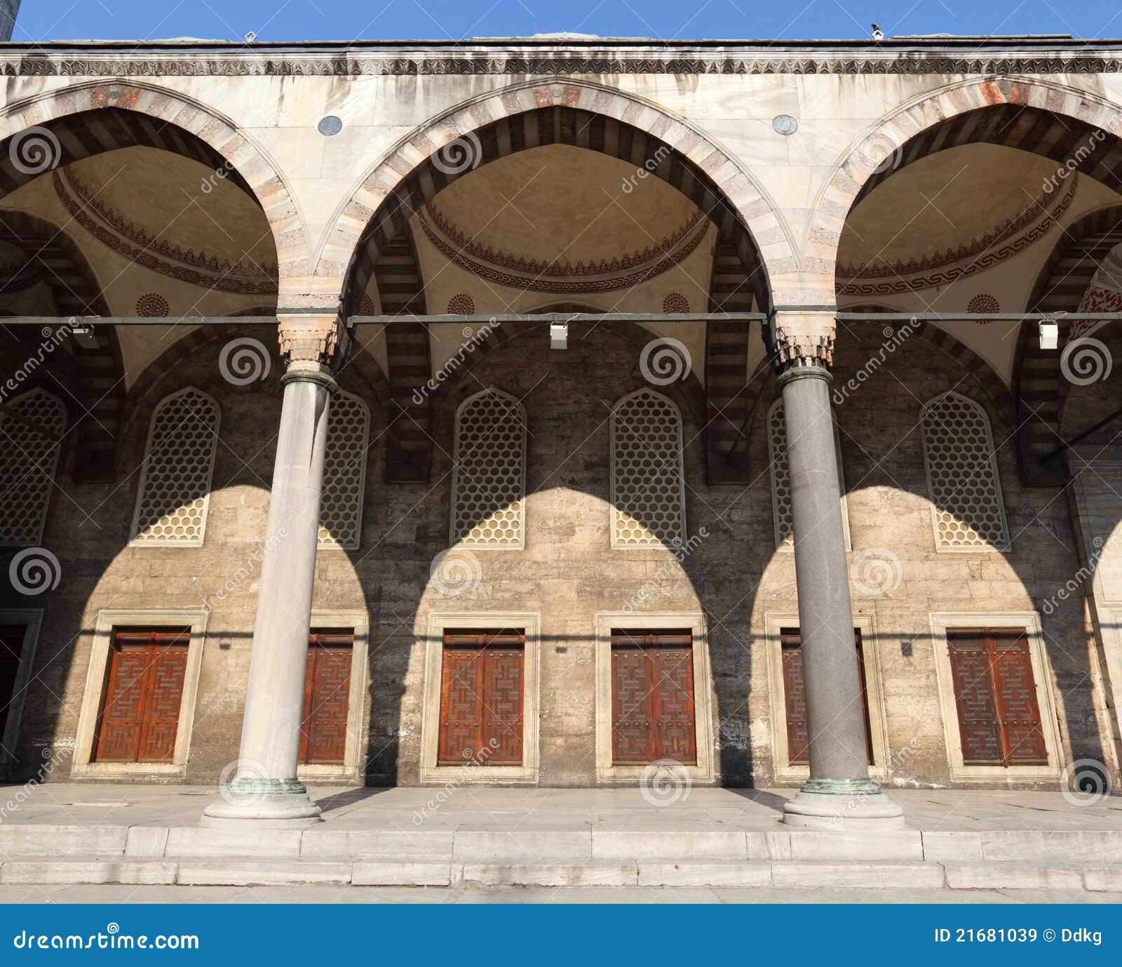 The Blue Mosque, Istanbul - Turkey Stock Image - Image of east, design ...