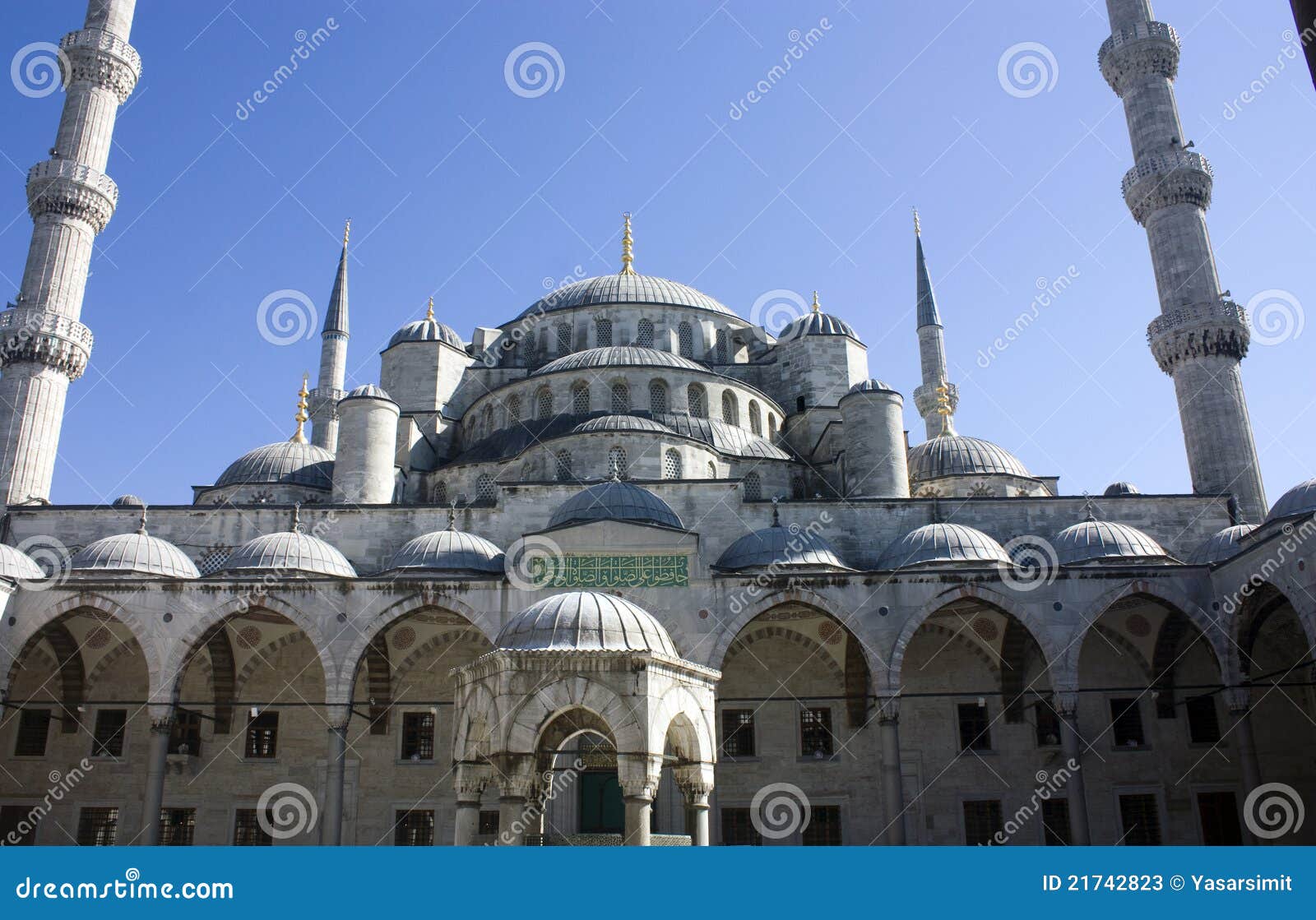 Blue Mosque in Istanbul stock image. Image of religious - 21742823