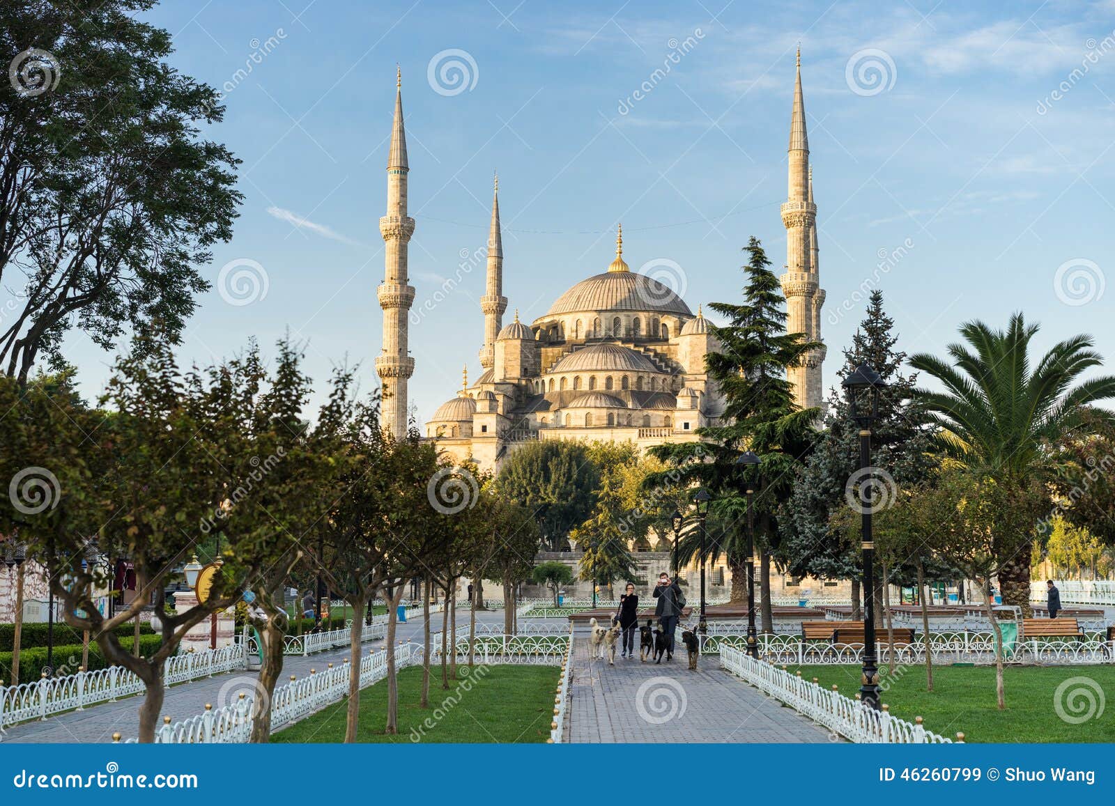 The blue mosque editorial stock image. Image of european - 46260799