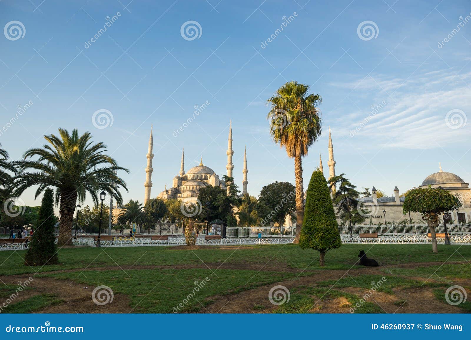 The blue mosque editorial photography. Image of islam - 46260937