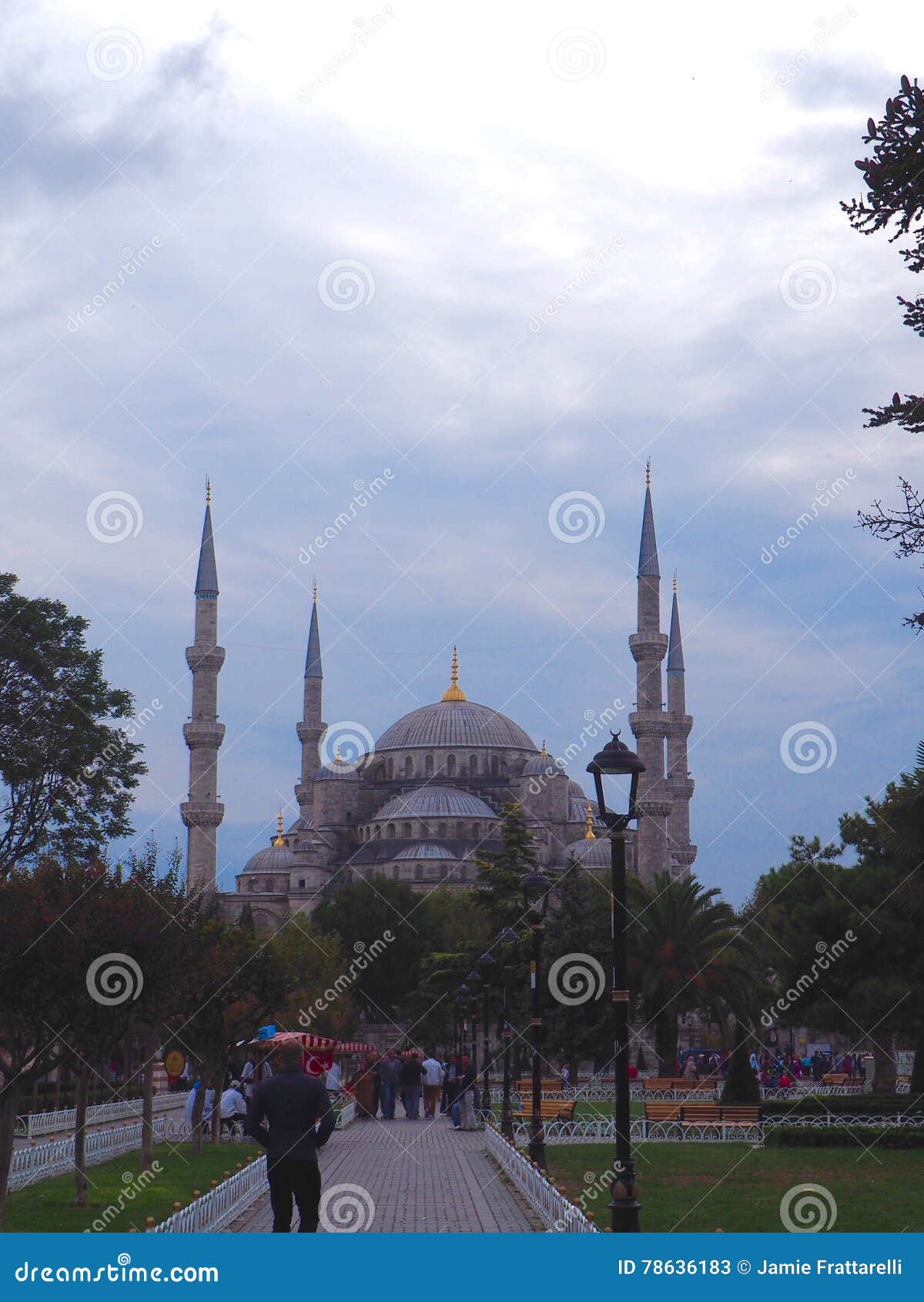 Blue Mosque, Istanbul, Turkey Editorial Stock Photo - Image of ...
