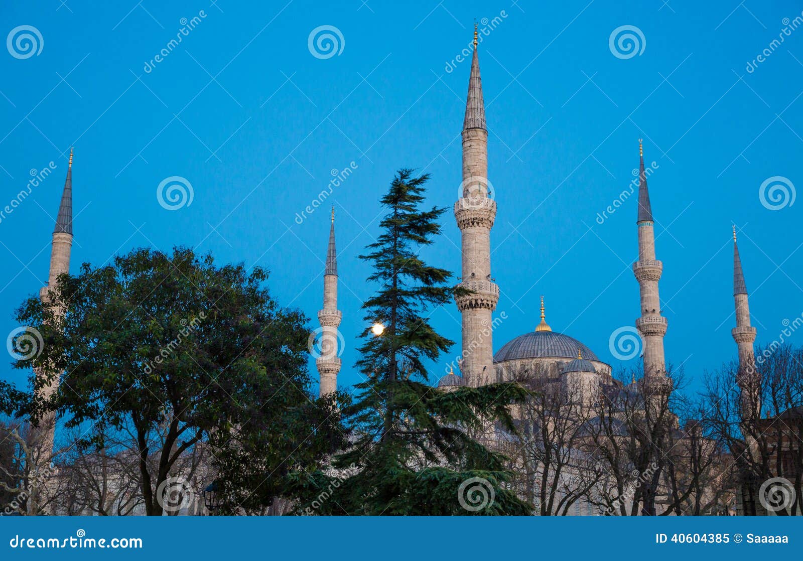 Blue Mosque, Istanbul, Turkey Stock Image - Image of orient, arabic ...