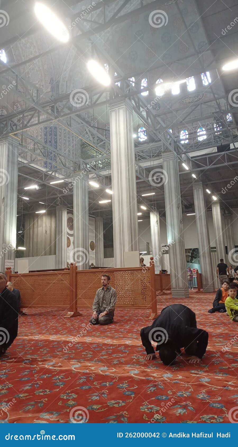 Blue Mosque Prayer editorial photography. Image of istanbul - 262000042