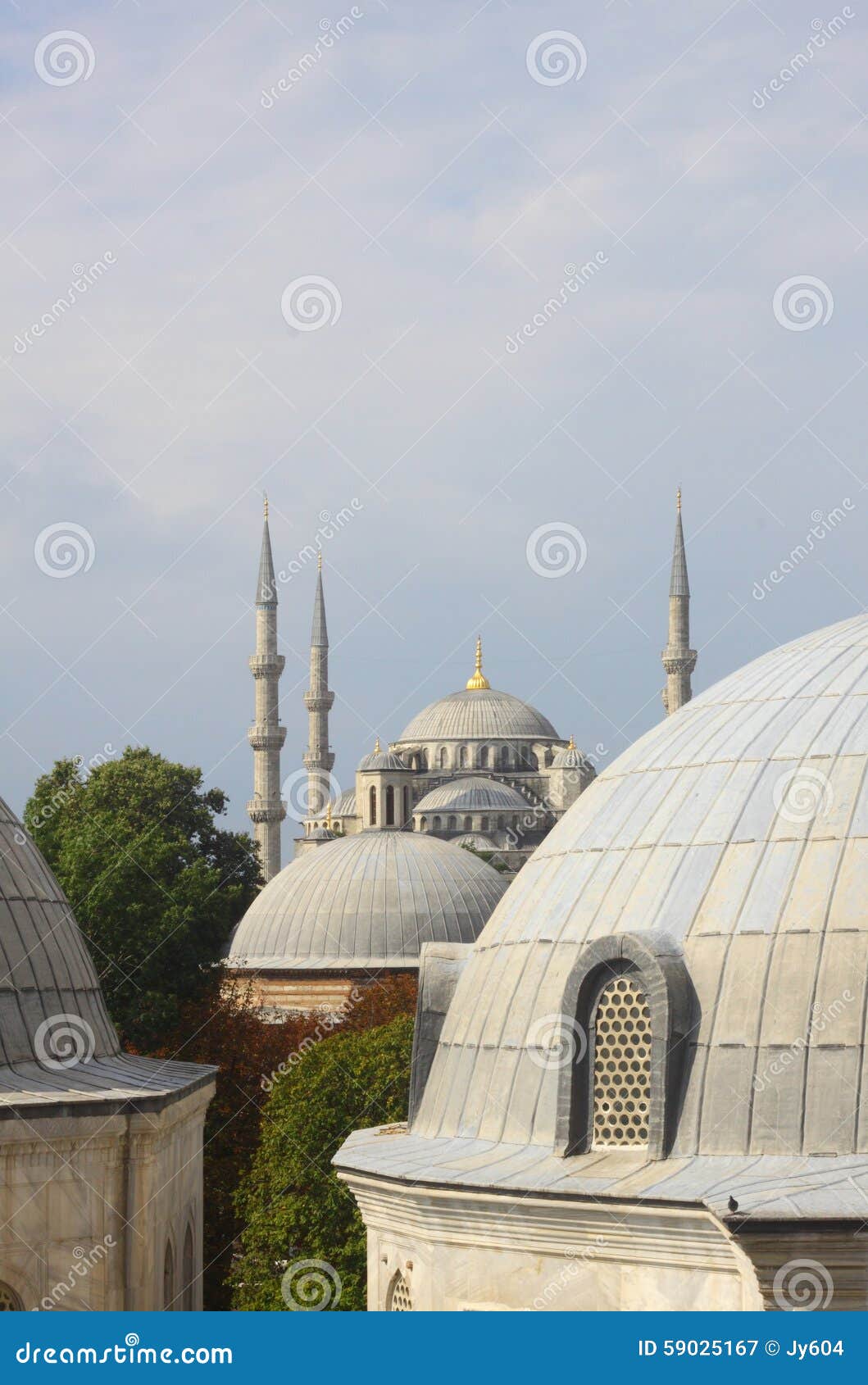 The blue mosque stock image. Image of minaret, huge, ahmed - 59025167