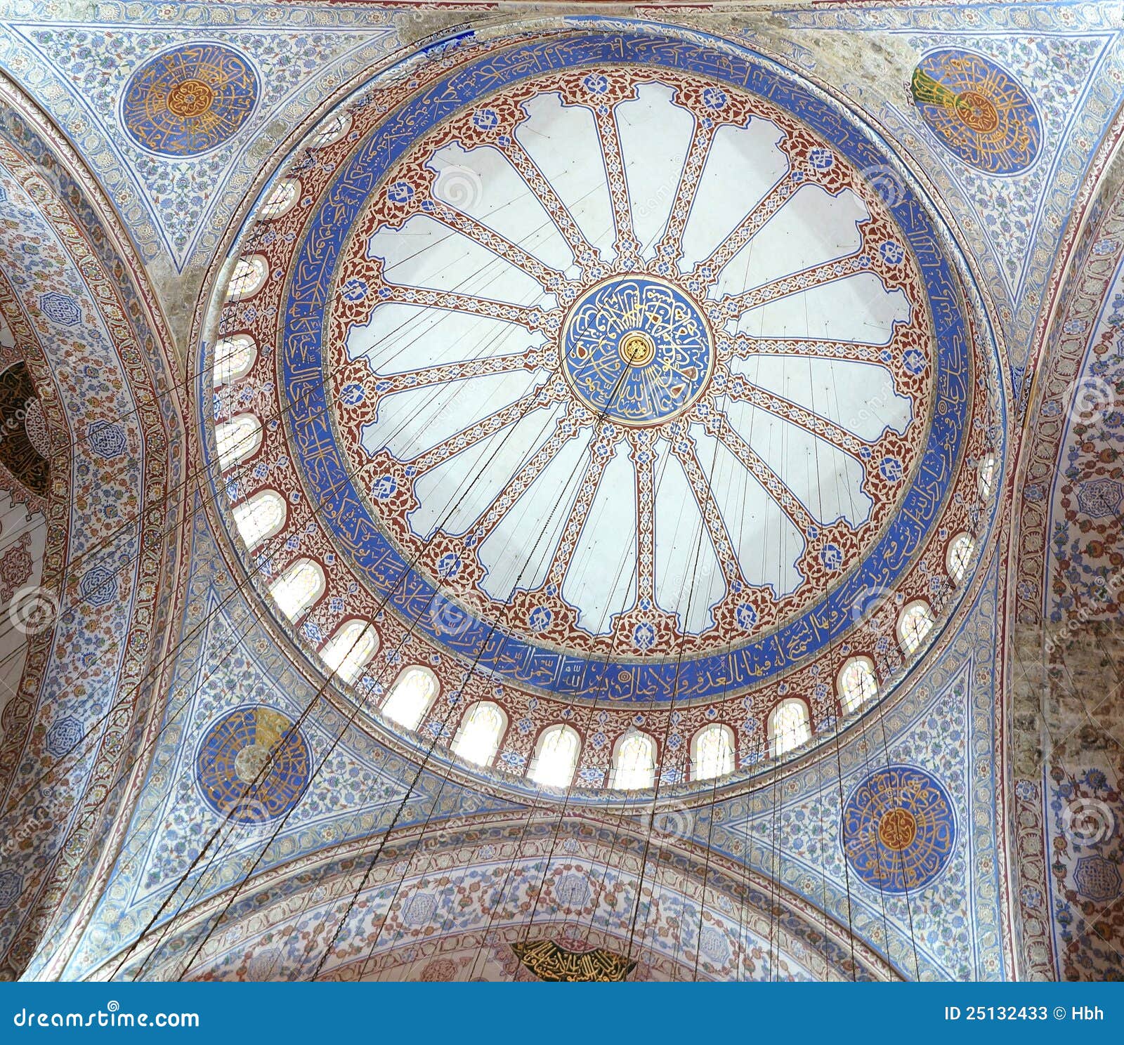 Blue Mosque, Turkey stock image. Image of ottoman, century - 25132433