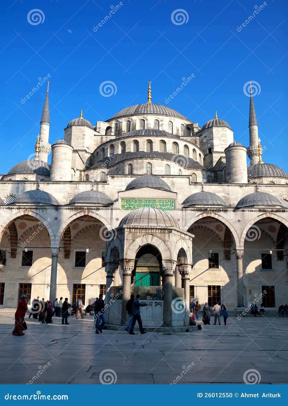 Blue Mosque, Turkey stock photo. Image of dome, architecture - 26012550