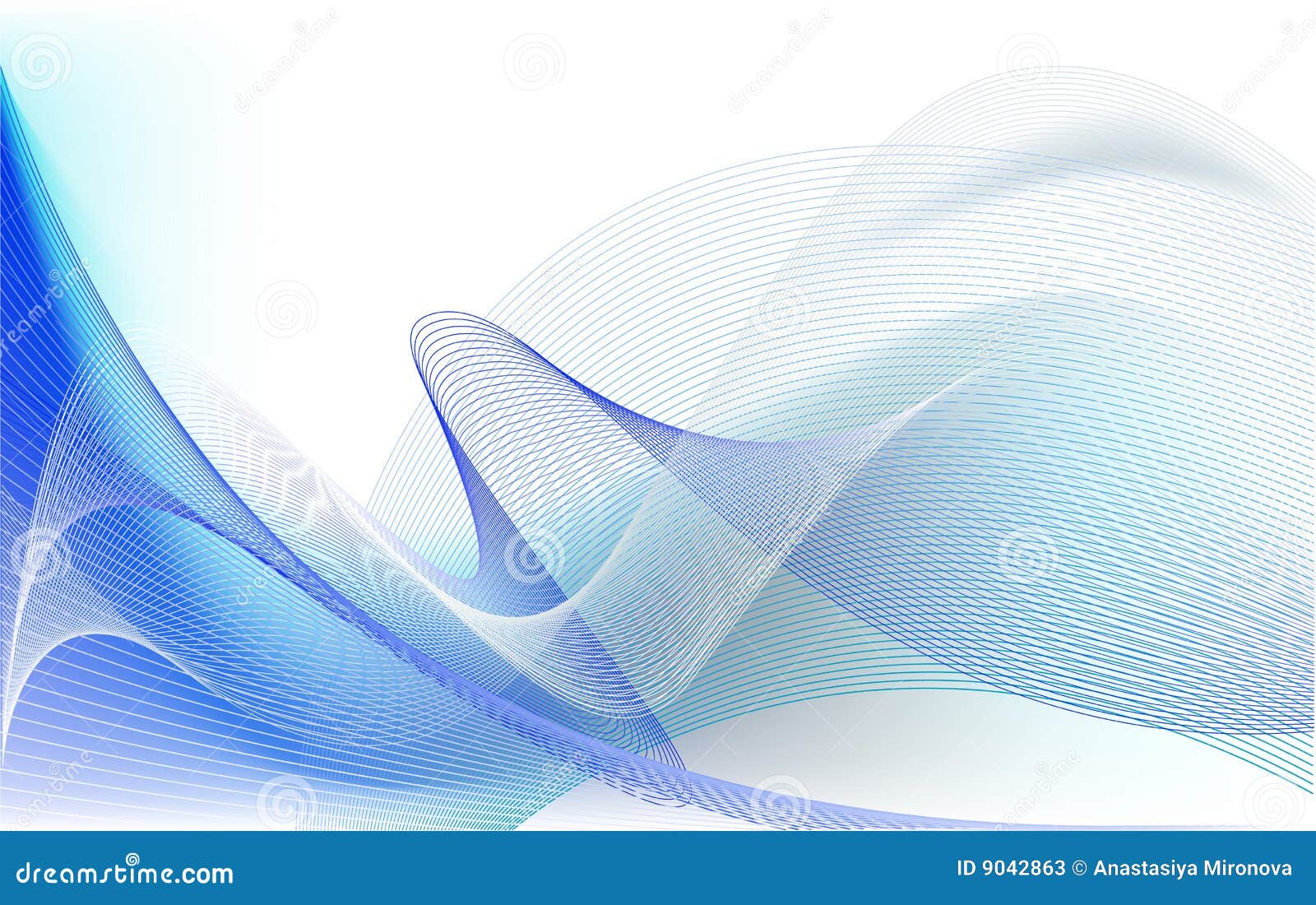 Blue Motion Abstract Background. Stock Vector - Illustration of ...