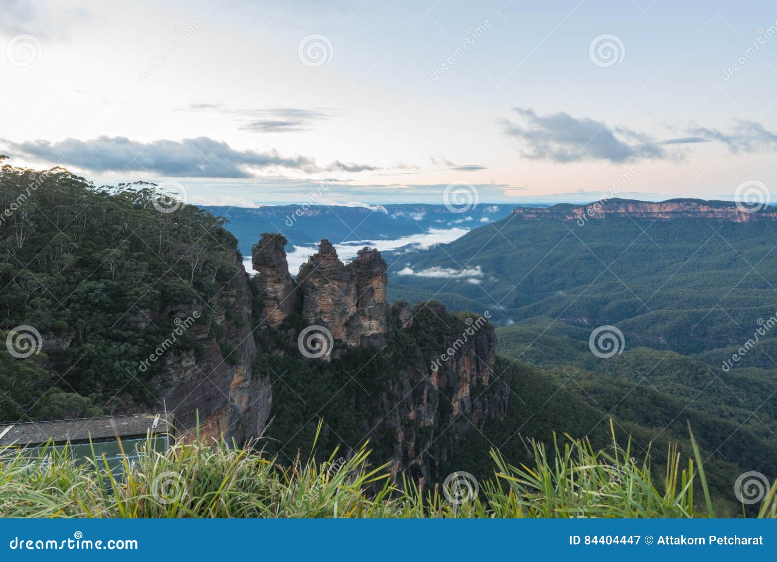 Blue Mountain Sunrise, NSW, Australia. Stock Image - Image of scene ...