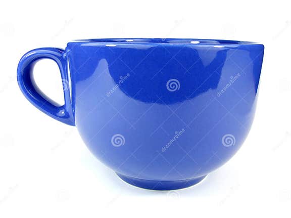 Blue mug cupe stock image. Image of menu, milk, meatsoup - 27461205