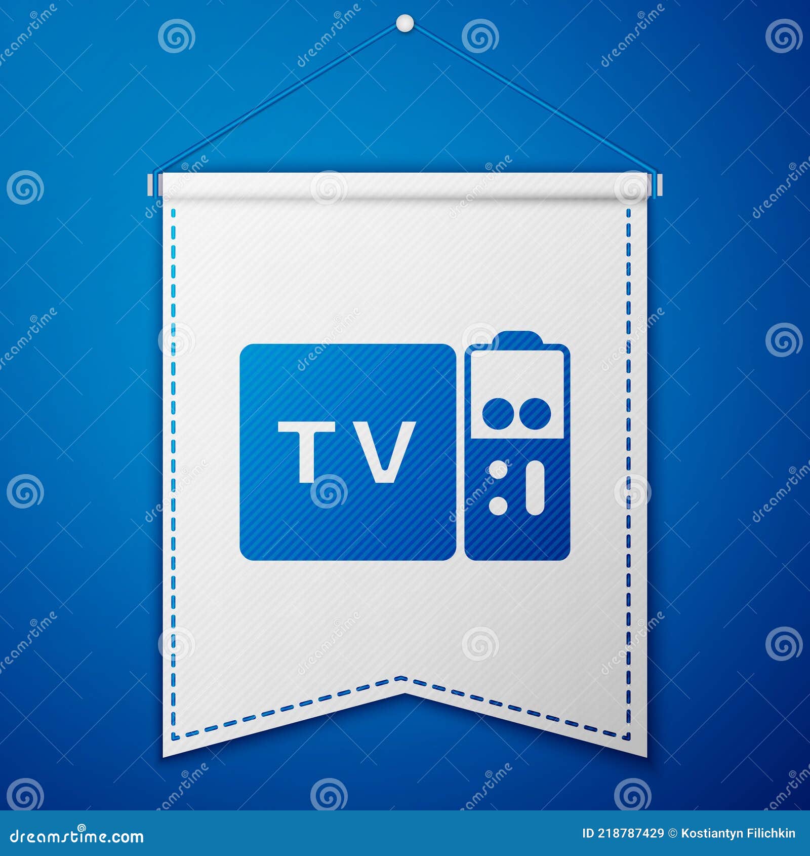 Blue Multimedia and TV Box Receiver and Player with Remote Controller ...