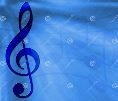 Blue Music Banner stock illustration. Illustration of backdrop - 3854663