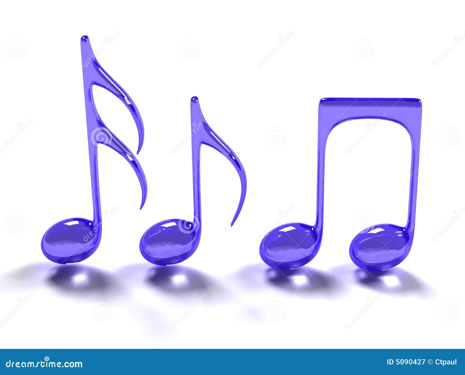 Blue music symbol stock illustration. Illustration of white - 5090427