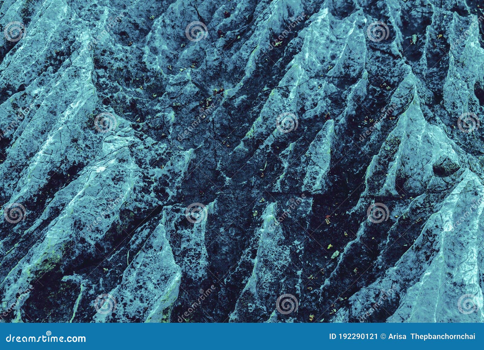 Blue Natural Stone Surface Texture or Grunge Rock Texture Abstract for ...