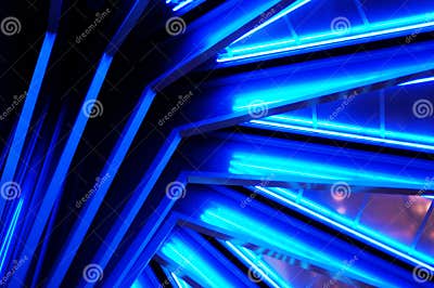 Blue Neon stock image. Image of accents, neon, electrical - 510237