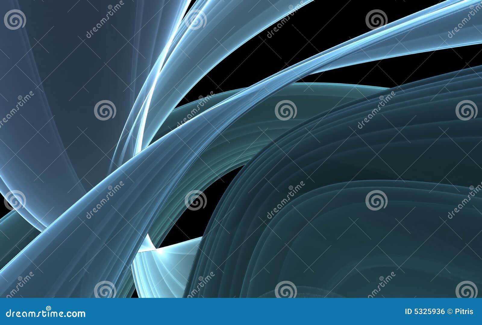 Blue Neon Abstract Background Stock Illustration - Illustration of ...