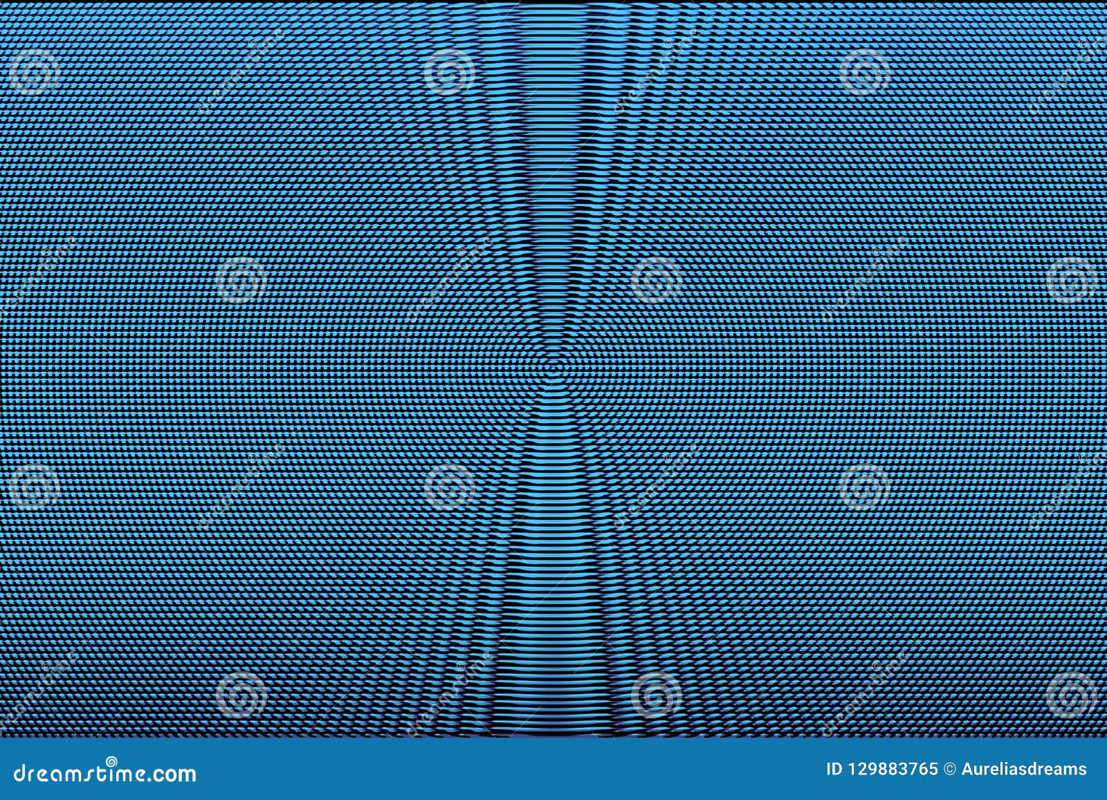 Blue Neon Halftone Absract Background. Hypnotic Optical Illusion ...