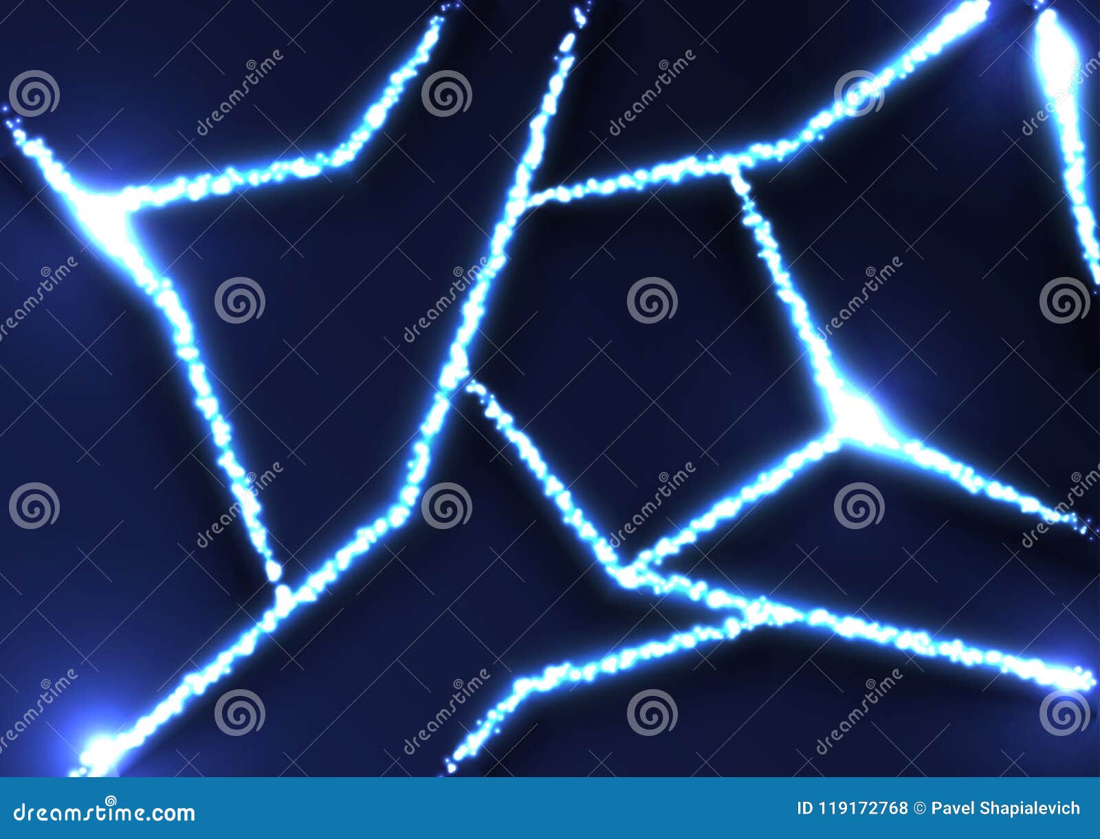 Blue neon net pattern stock illustration. Illustration of element ...