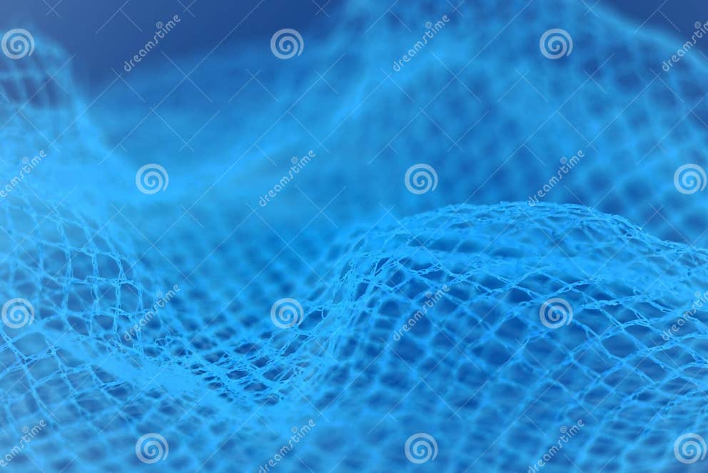 Blue net background stock image. Image of wharf, focus - 22651703