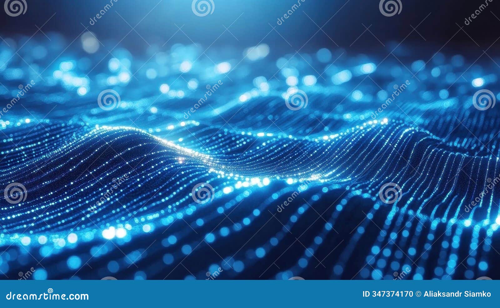 Blue Network Connectivity Background for Futuristic Tech Visuals Stock ...