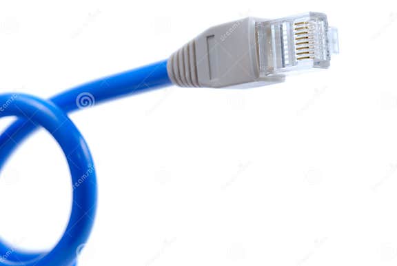 Blue Network Loop stock image. Image of rubber, plugin - 2885397