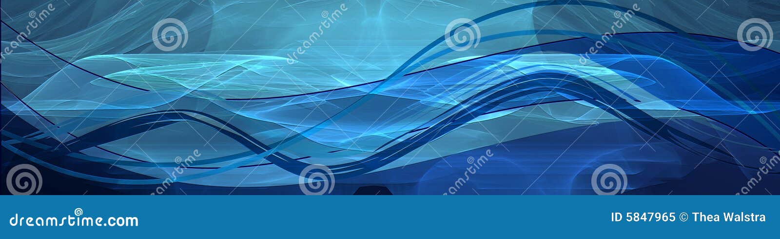 Blue network waves stock illustration. Illustration of water - 5847965