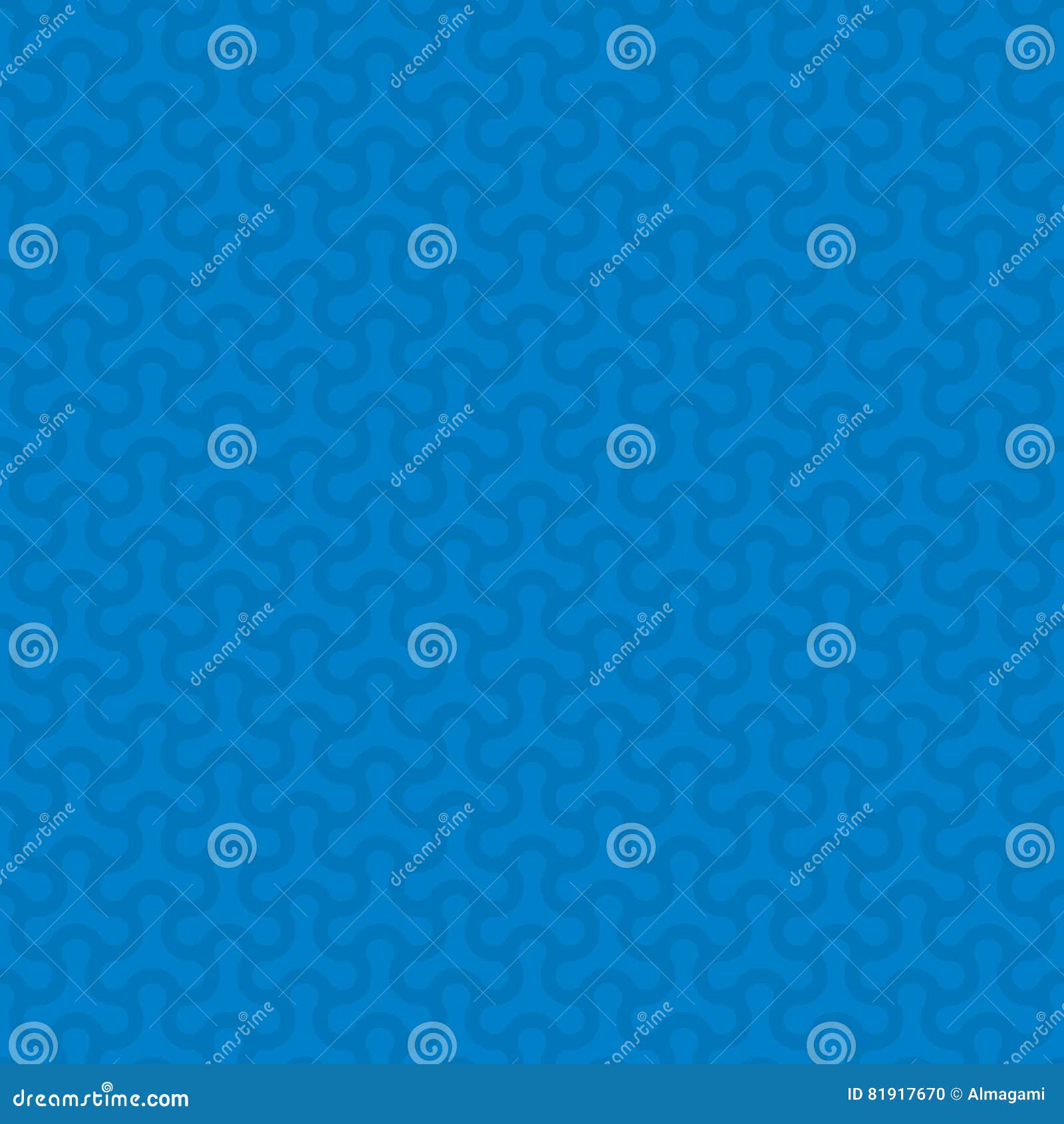 Blue Neutral Seamless Pattern for Modern Design in Flat Style. Stock ...