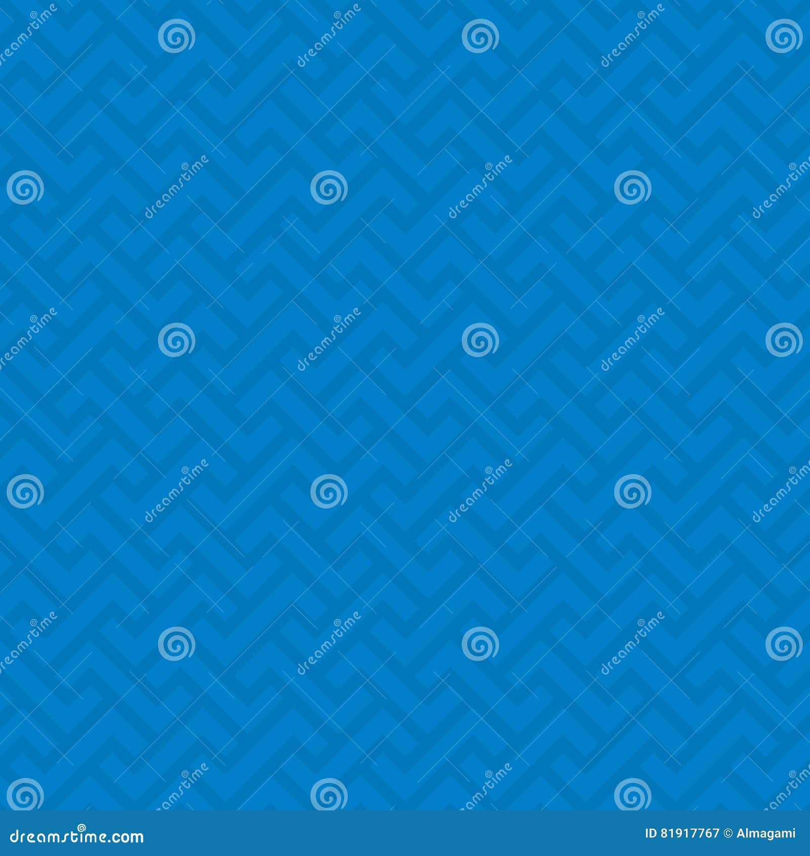 Blue Neutral Seamless Pattern for Modern Design in Flat Style. Stock ...