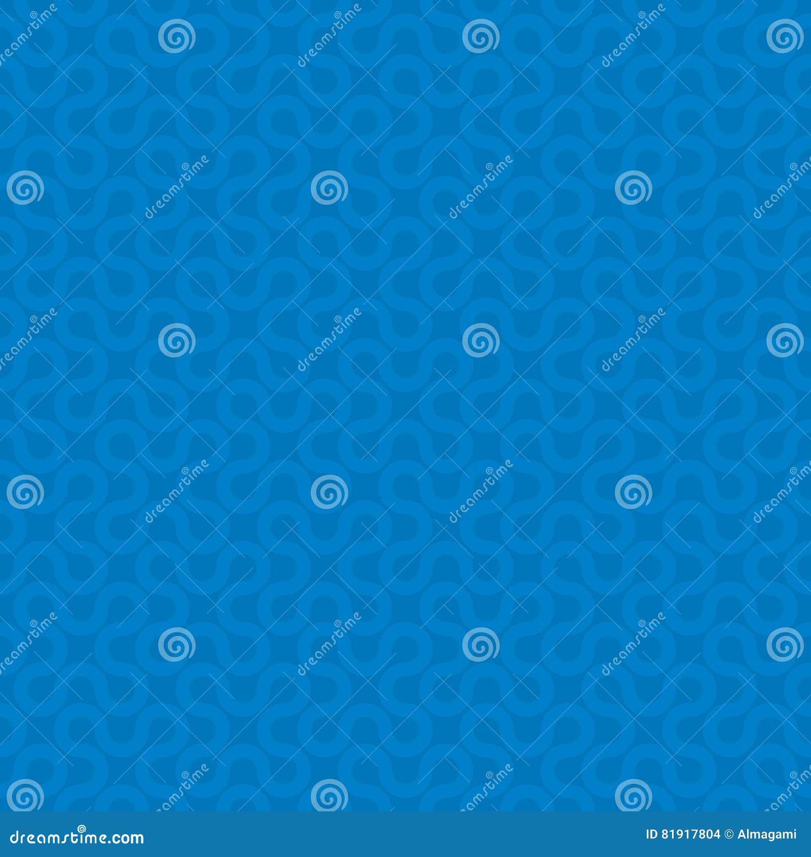 Blue Neutral Seamless Pattern for Modern Design in Flat Style. Stock ...