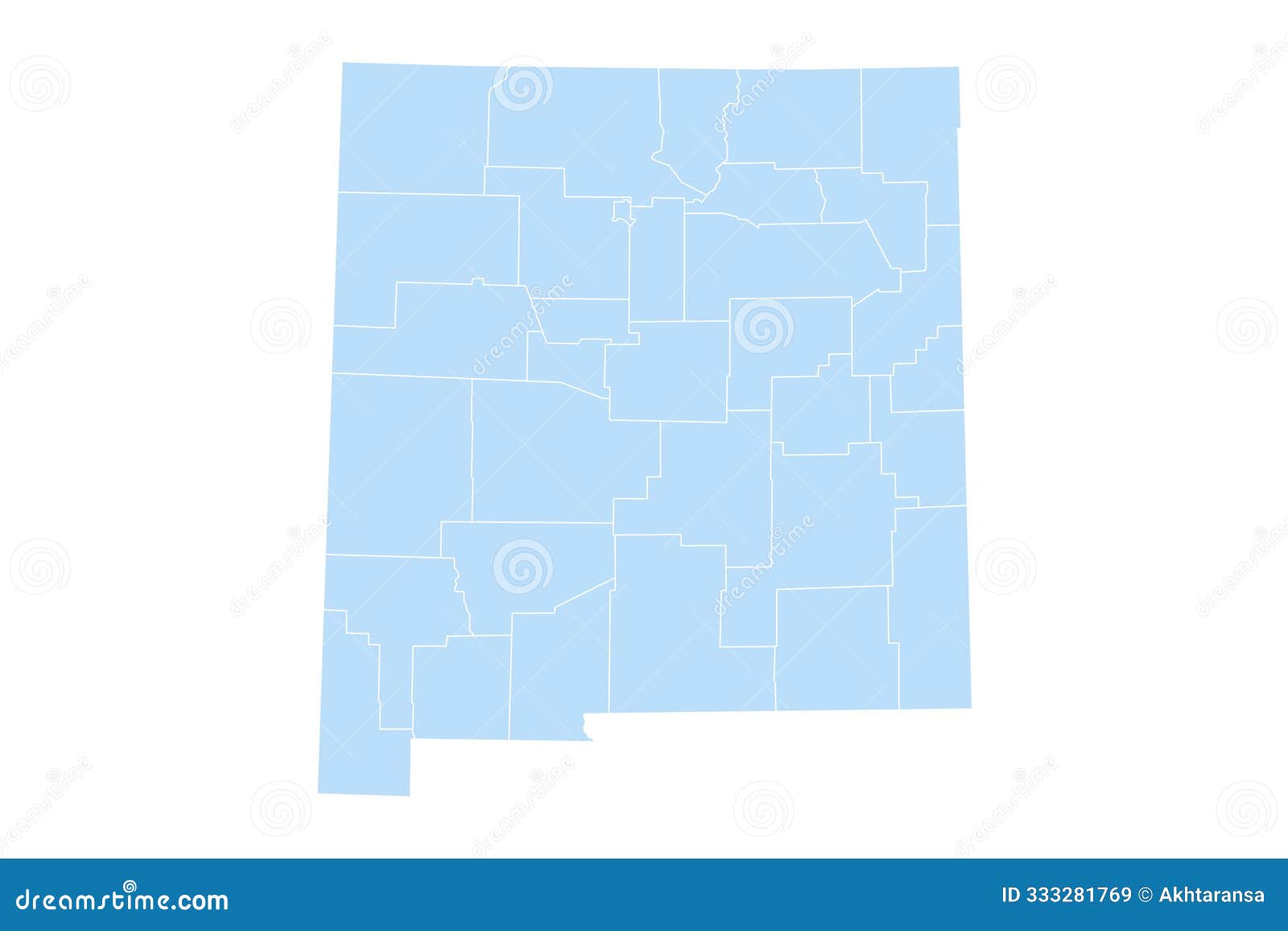 Mexico Administrative Map With States And Capitals. Colored. Vector ...