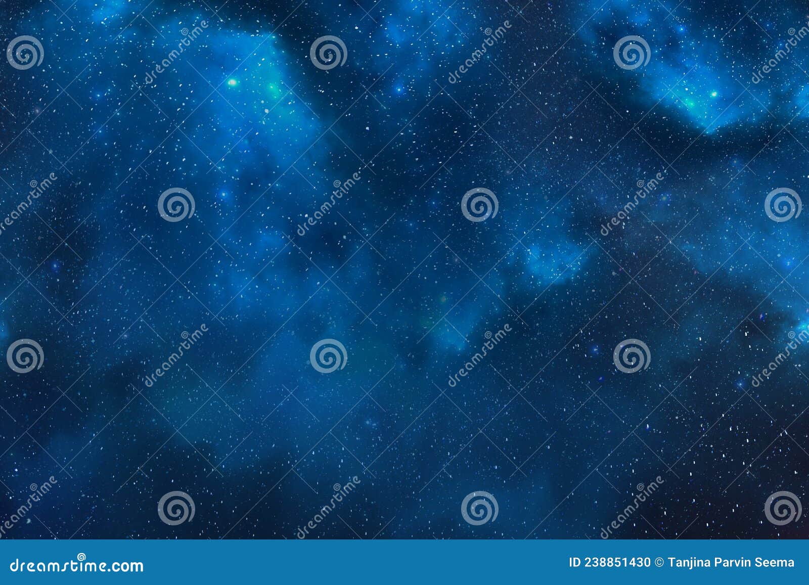 Blue Night Sky with Stars. Night Sky Wallpapers Stock Photo - Image of ...