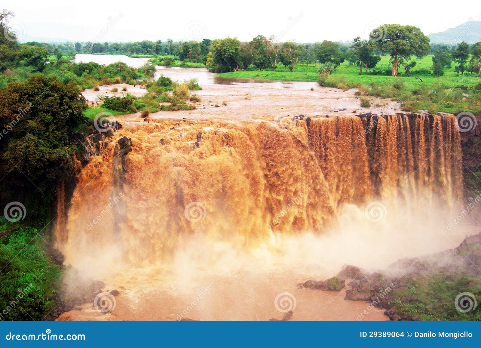 Blue nile falls stock photo. Image of journey, wild, river - 29389064
