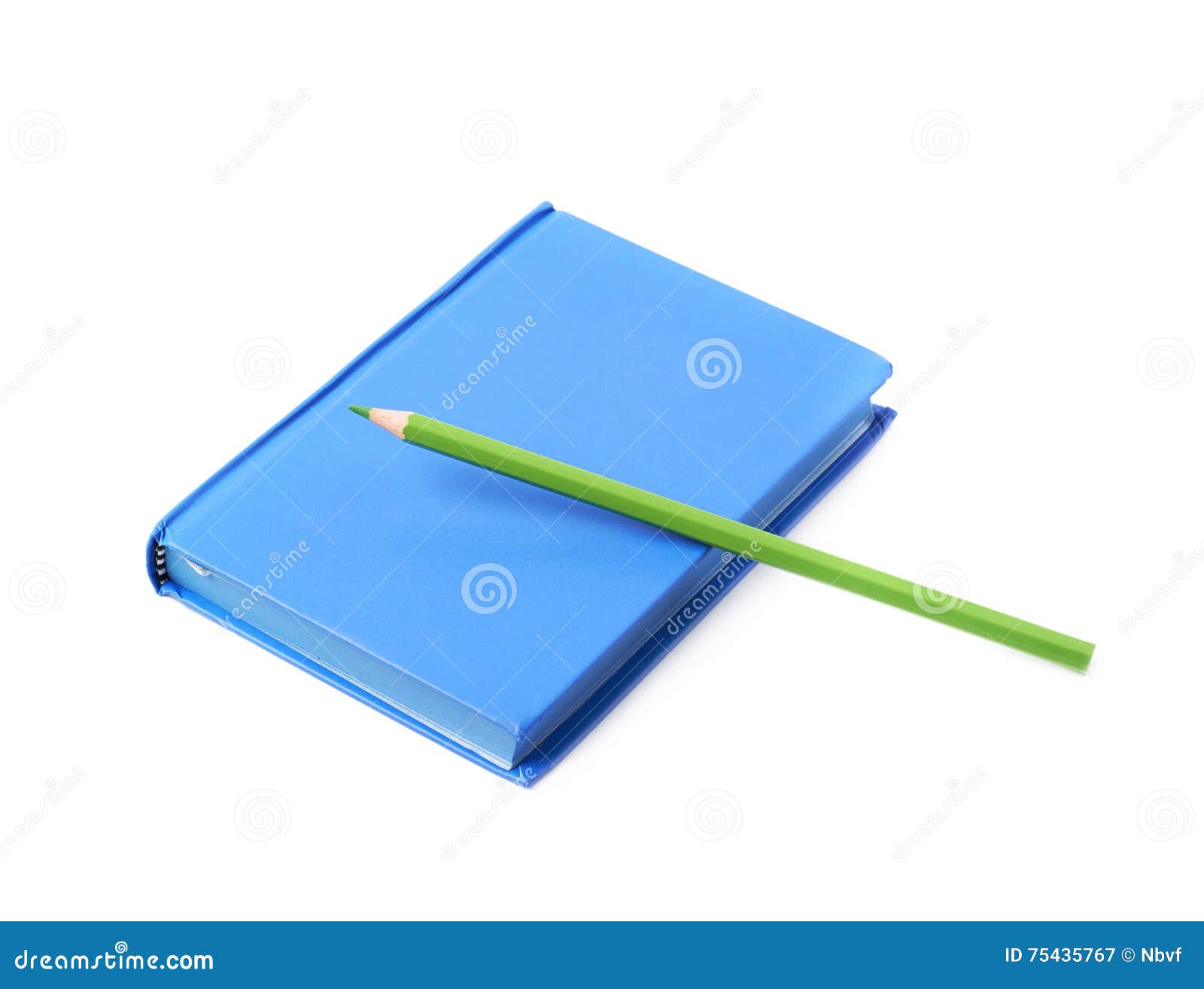 Blue note book isolated stock image. Image of notepad - 75435767