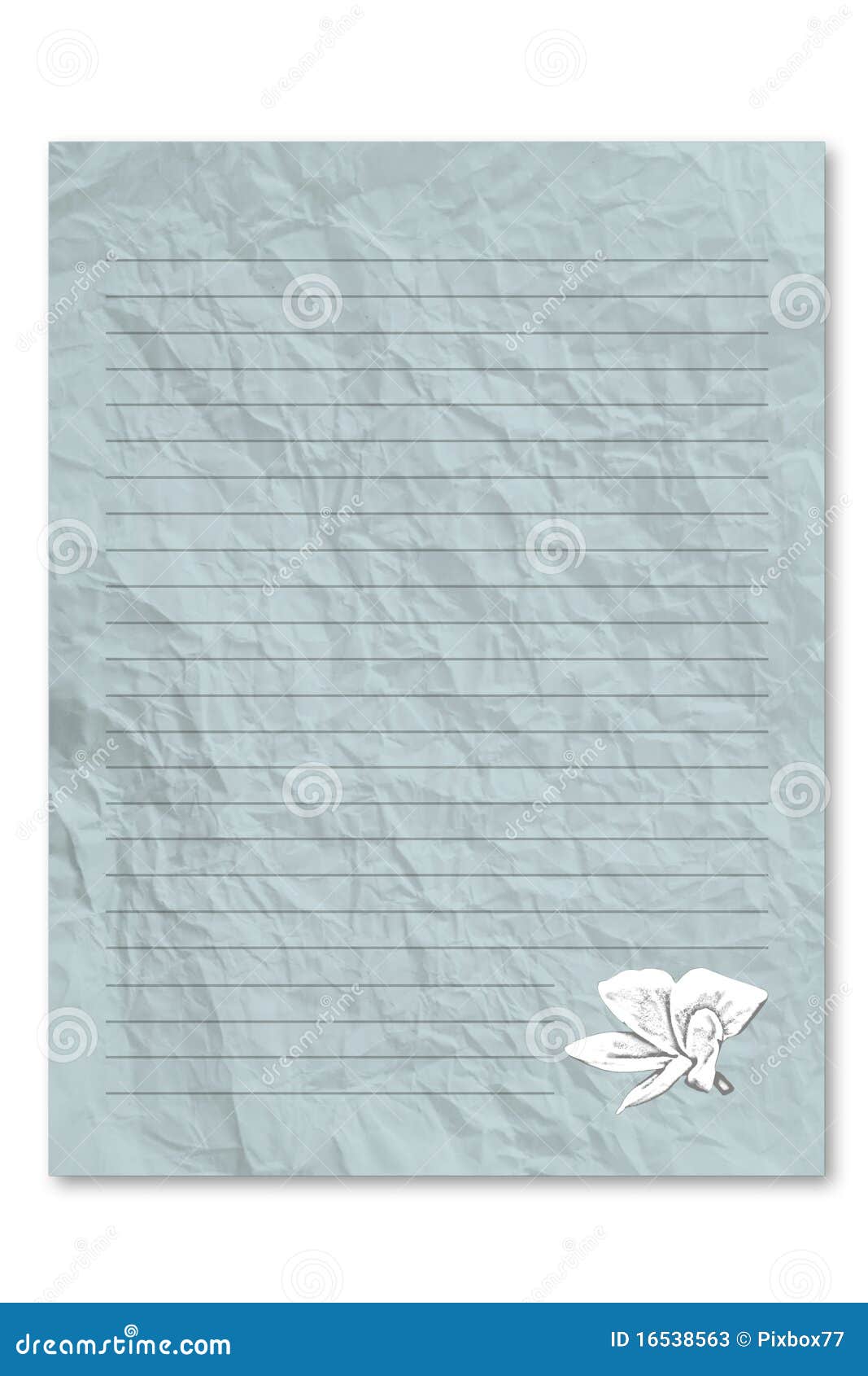 Blue note paper stock image. Image of letter, paper, notepaper - 16538563