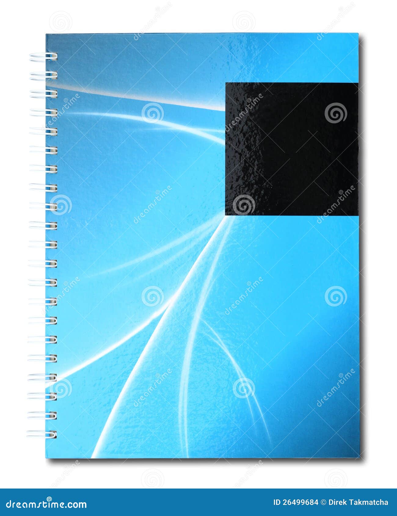 Blue notebook stock photo. Image of memories, information - 26499684