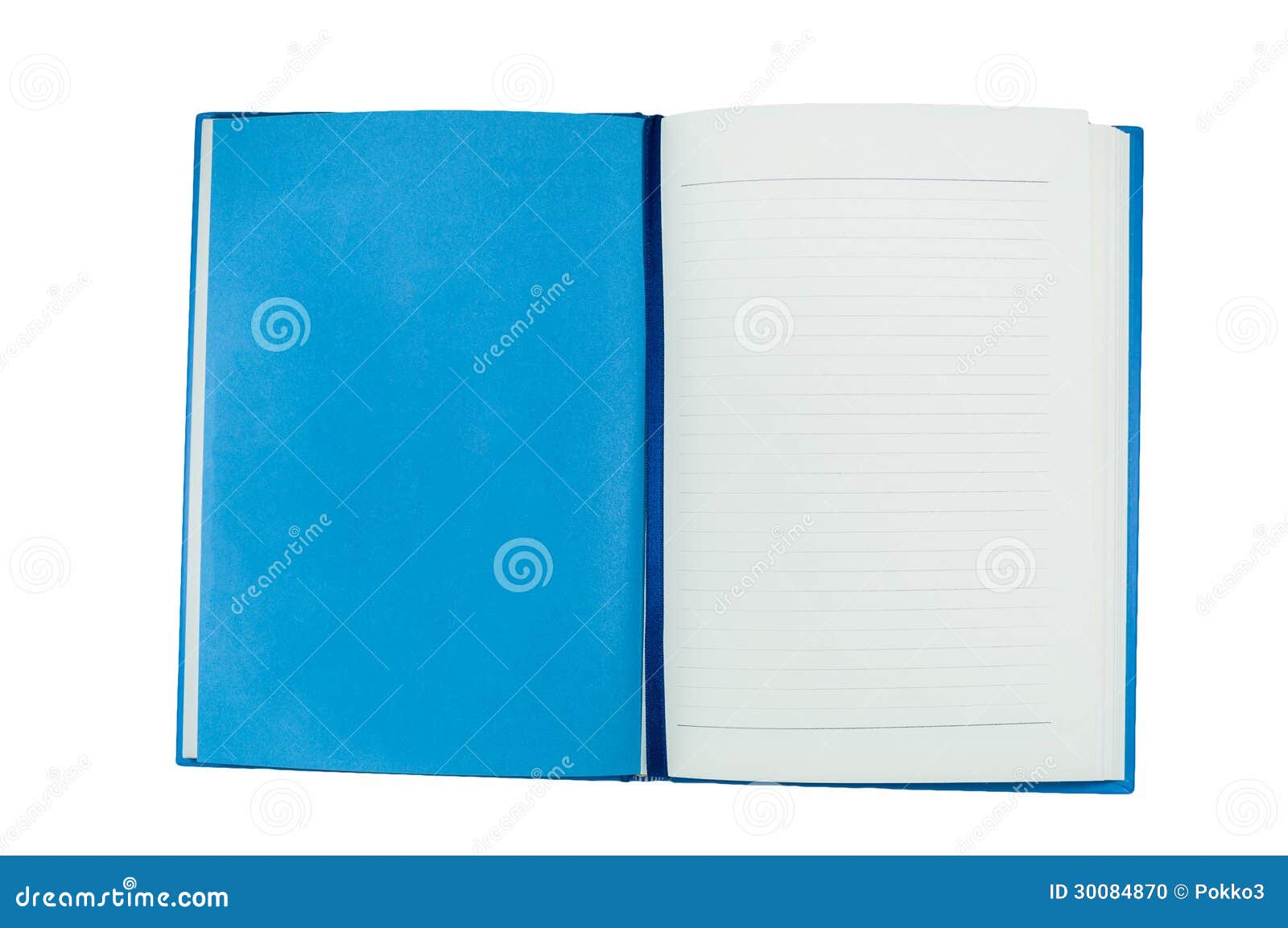 Blue notebook stock photo. Image of blank, copy, message - 30084870