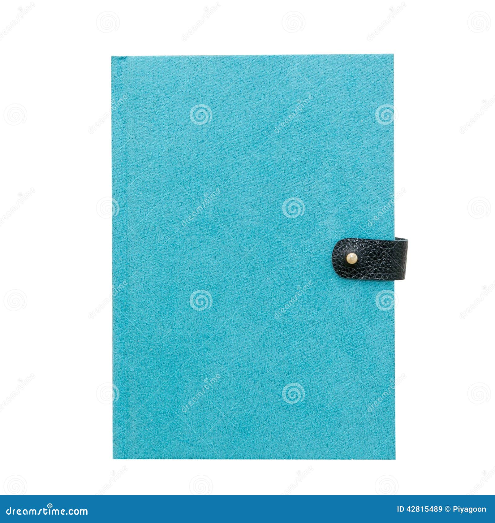 Blue notebook stock image. Image of note, moleskin, isolated - 42815489