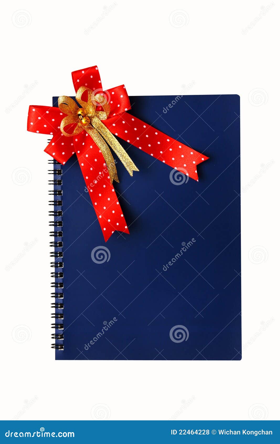 Blue Notebook on the White. Stock Photo - Image of book, list: 22464228