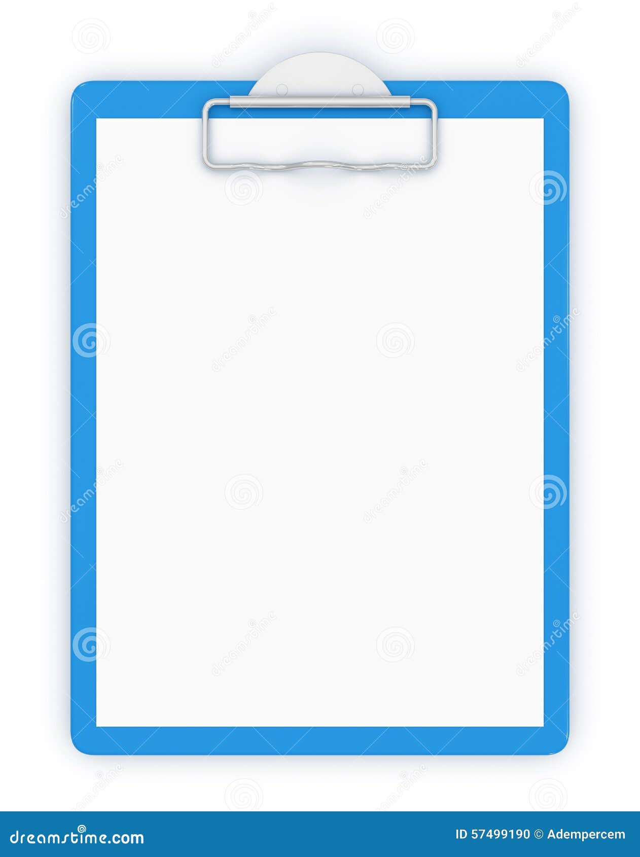 Blue notepad stock illustration. Illustration of write - 57499190