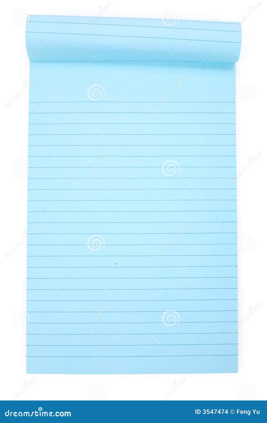 Blue notepaper stock photo. Image of background, notes - 3547474