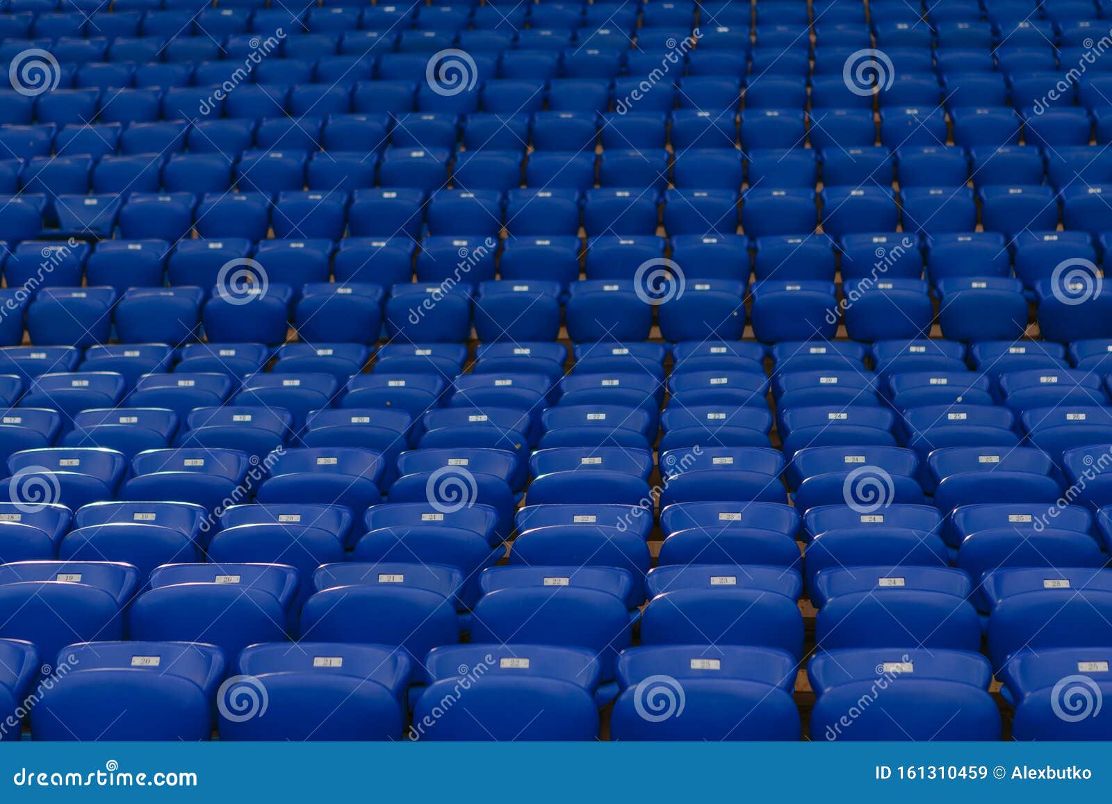 Stands Of A Stadium, With Rows Of Seats Royalty-Free Stock Photography ...