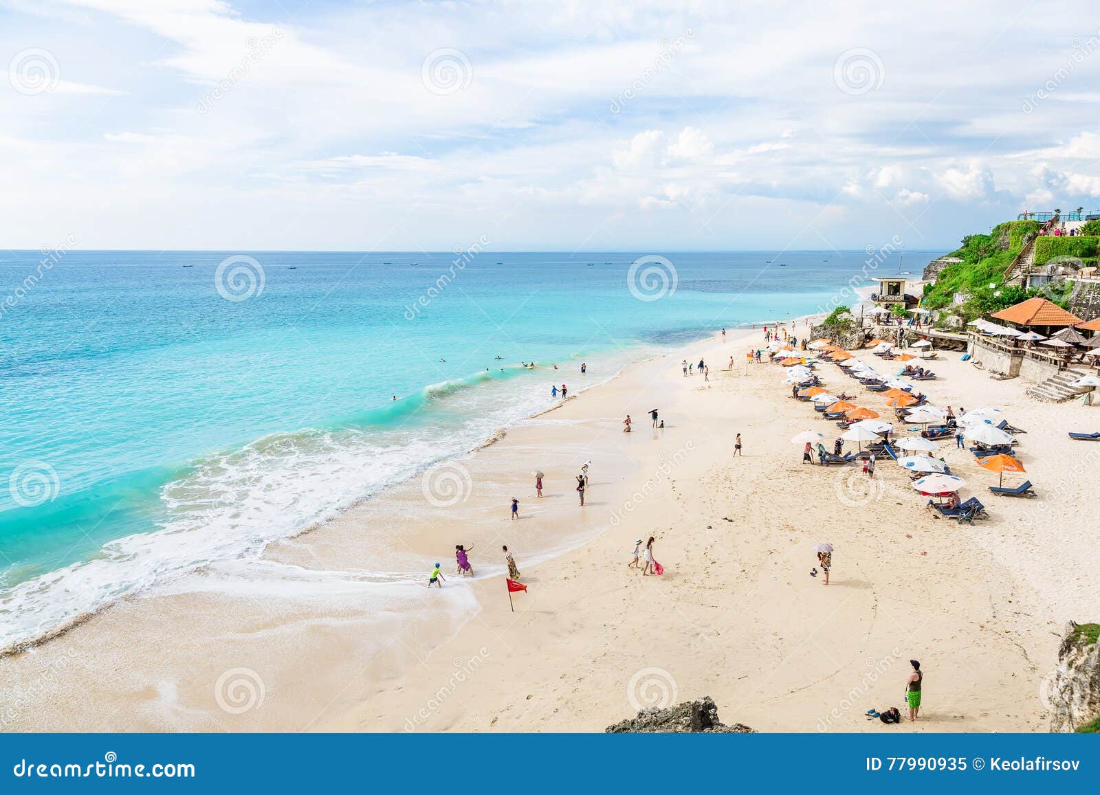 Blue Ocean in the Bali and Tropical Beach Editorial Image - Image of ...