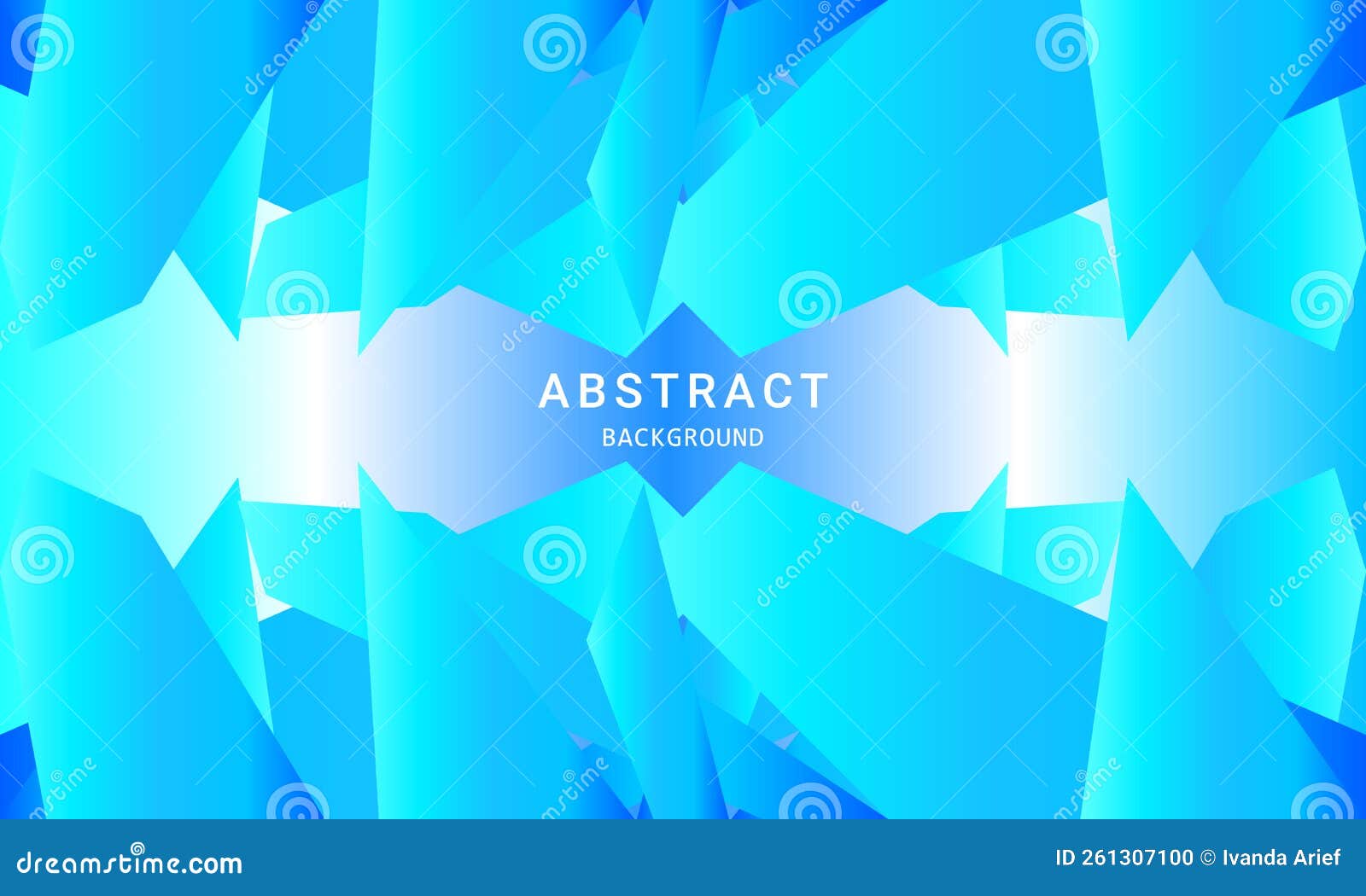 Blue Ocean Color Background for Social Media Design Vector Stock Vector ...