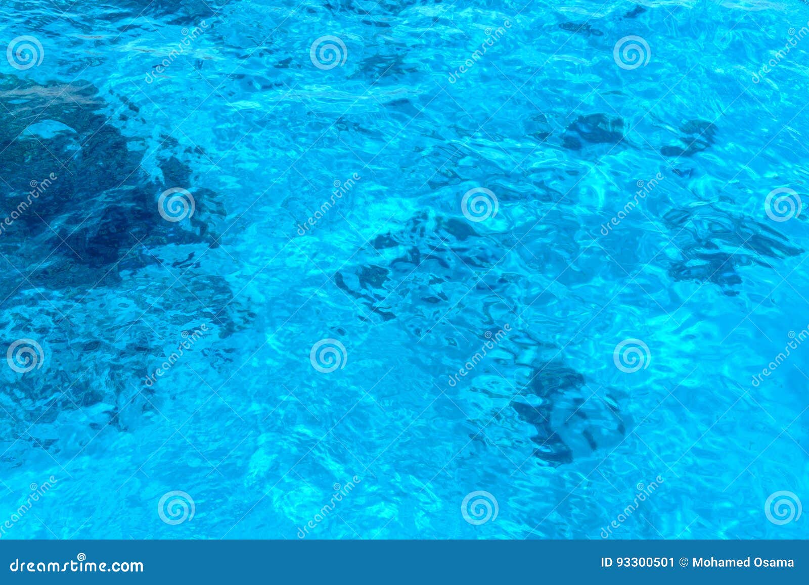 Blue Ocean Water Ripples Texture Stock Image - Image of marine, nature ...