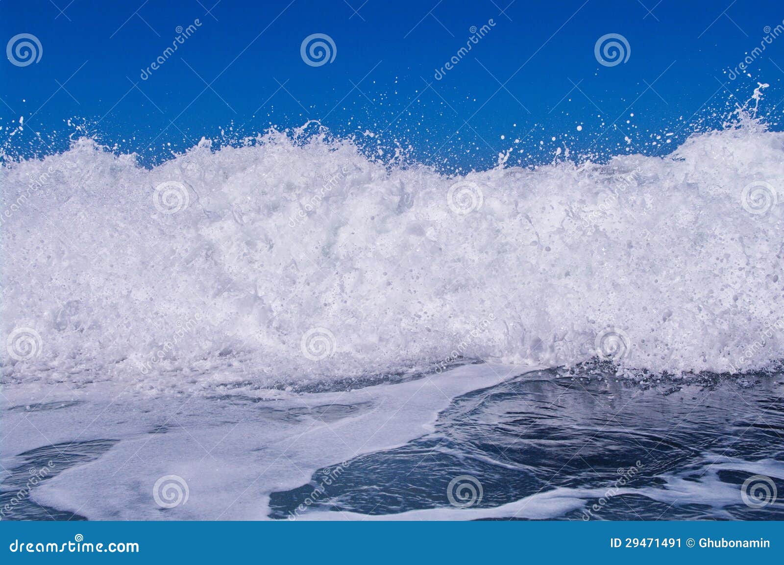 Blue Ocean Wave stock image. Image of pacific, blue, northshore - 29471491