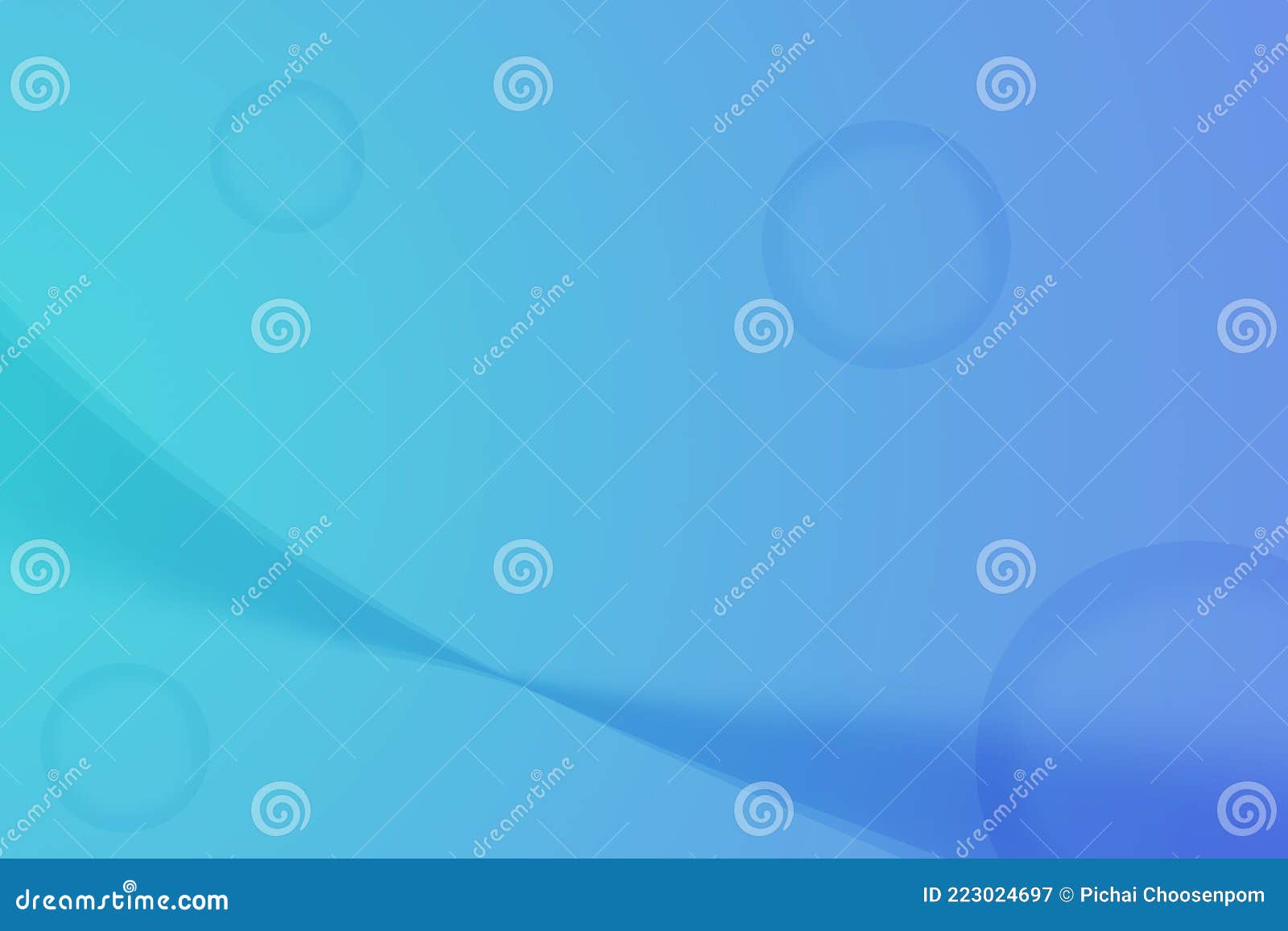 Blue Ocean Waves with Bubbles Floating Abstract Background Stock Image ...